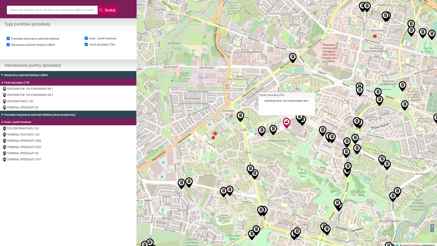 Portal Pasażera – LUBIKA